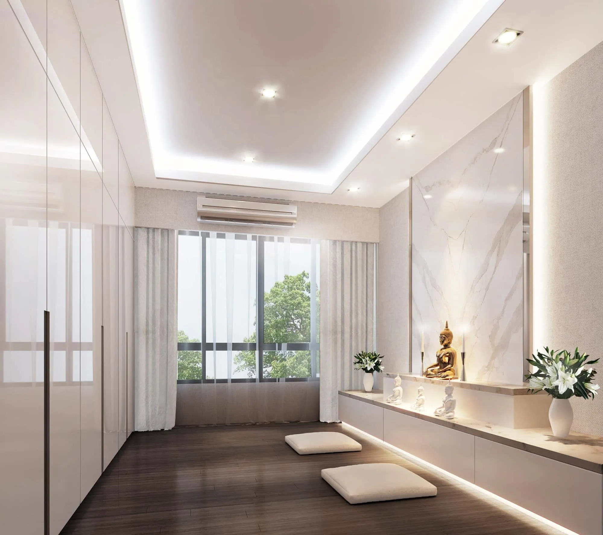 ผลงานออกแบบอินทีเรียดีไซน์สไตล์ Modern Luxury - Muller Design Solution